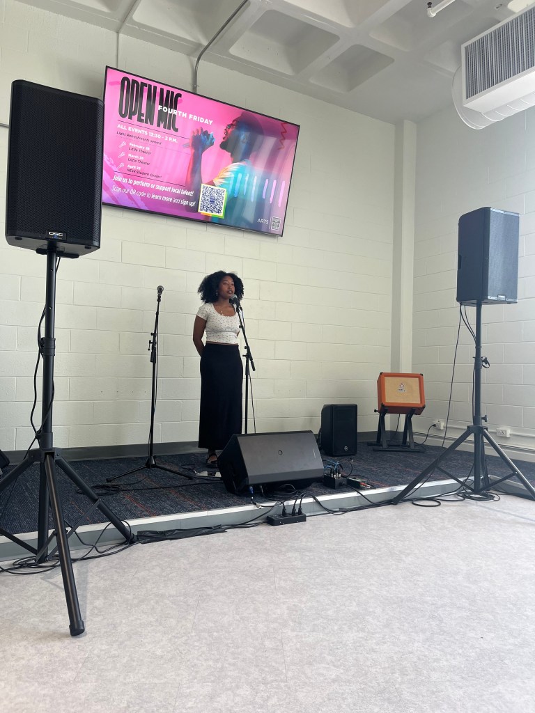 Students perform at CCC's Open Mic Event - Camden County College Times